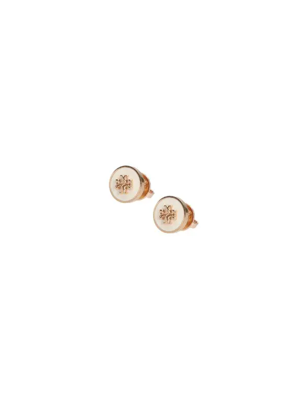 Tory Burch Kira Button Stud Earrings - Gold