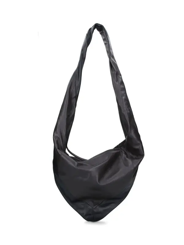 LEMAIRE Scarf Shoulder Bag - Black