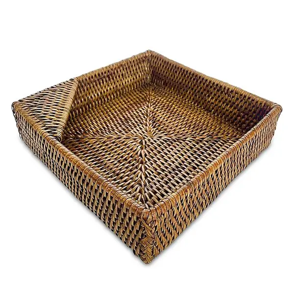 SAMBONET Radici Home Collection Rattan Napkin Holder - No Color