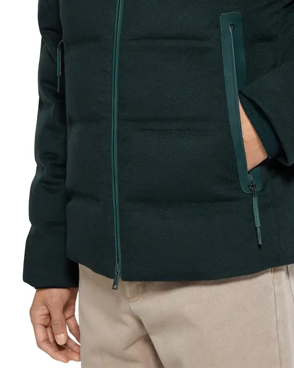 Zegna Oasi Cashmere Elements Blouson Jacket - Dark Green