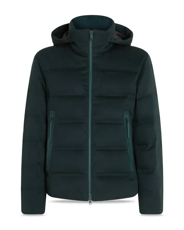 Zegna Oasi Cashmere Elements Blouson Jacket - Dark Green