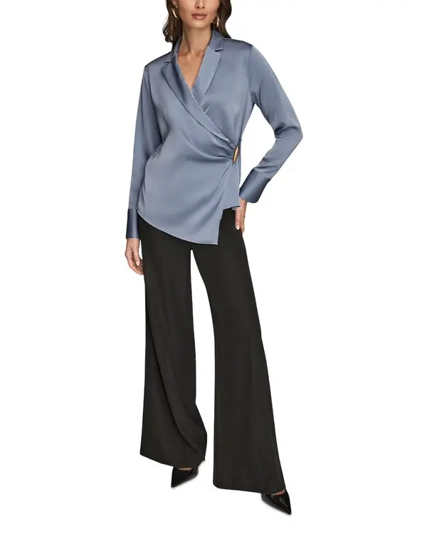 Donna Karan New York Wrap Blouse