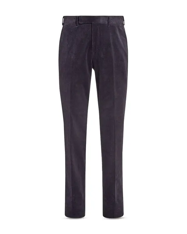 Zegna Cashco Corduroy Pants - Navy Blue