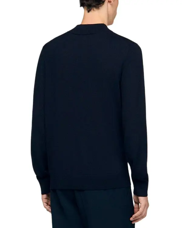Sandro Wool Sweater - Black