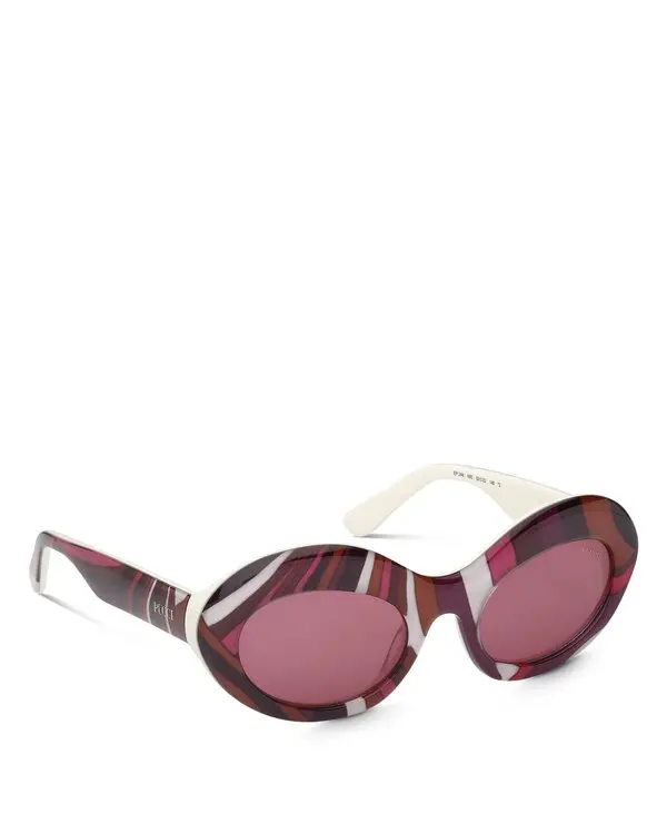 Emilio Pucci Oval Sunglasses