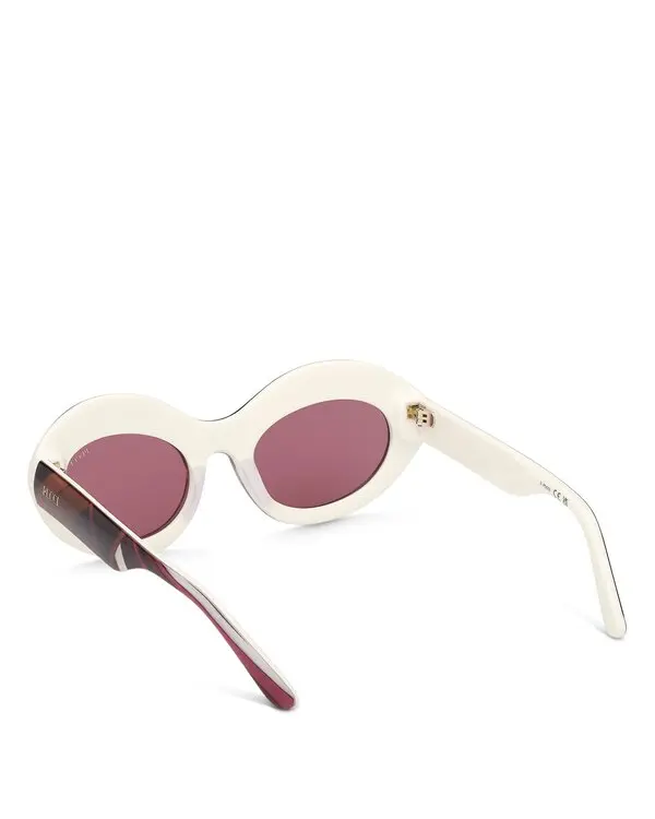 Emilio Pucci Oval Sunglasses