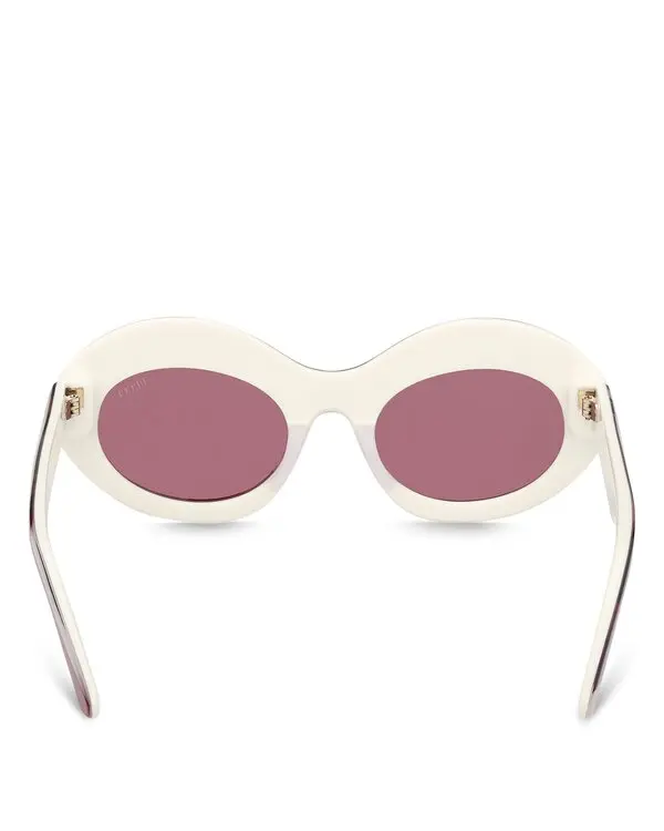 Emilio Pucci Oval Sunglasses