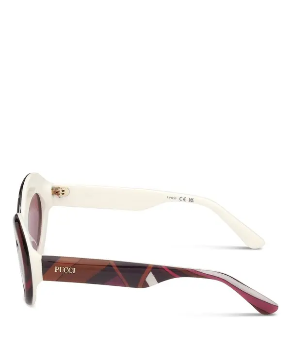Emilio Pucci Oval Sunglasses