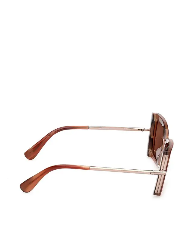 Max Mara Butterfly Sunglasses, 53mm - Red/brown