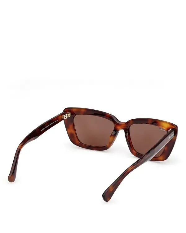 Max Mara Cat Eye Sunglasses 54mm - Havana/brown