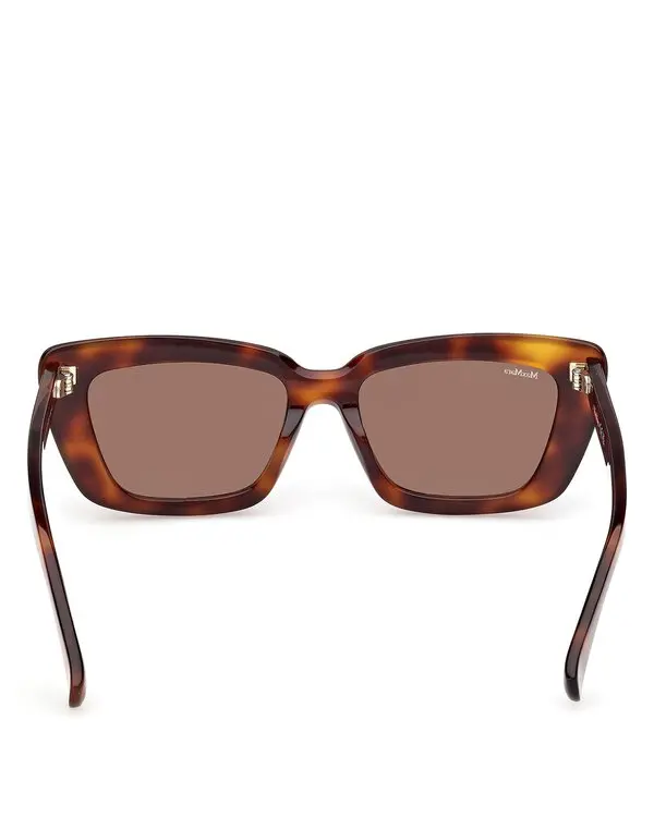 Max Mara Cat Eye Sunglasses 54mm - Havana/brown