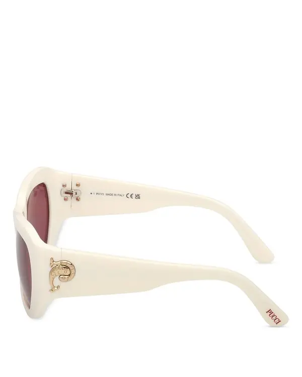 Emilio Pucci Cat Eye Sunglasses, 58mm - While