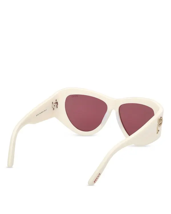 Emilio Pucci Cat Eye Sunglasses, 58mm - While
