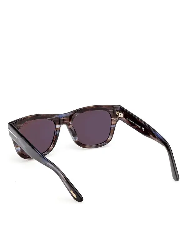 TOM FORD Finn Rectangular Sunglasses