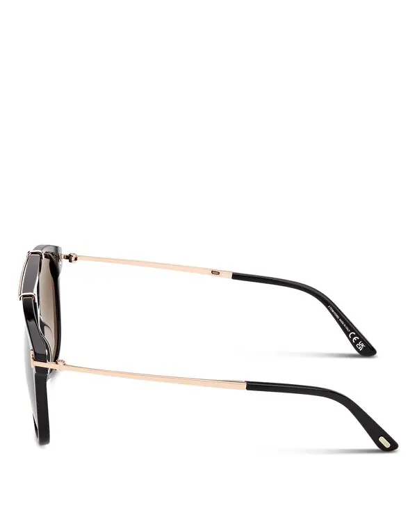 TOM FORD Sam Navigator 58mm Sunglasses