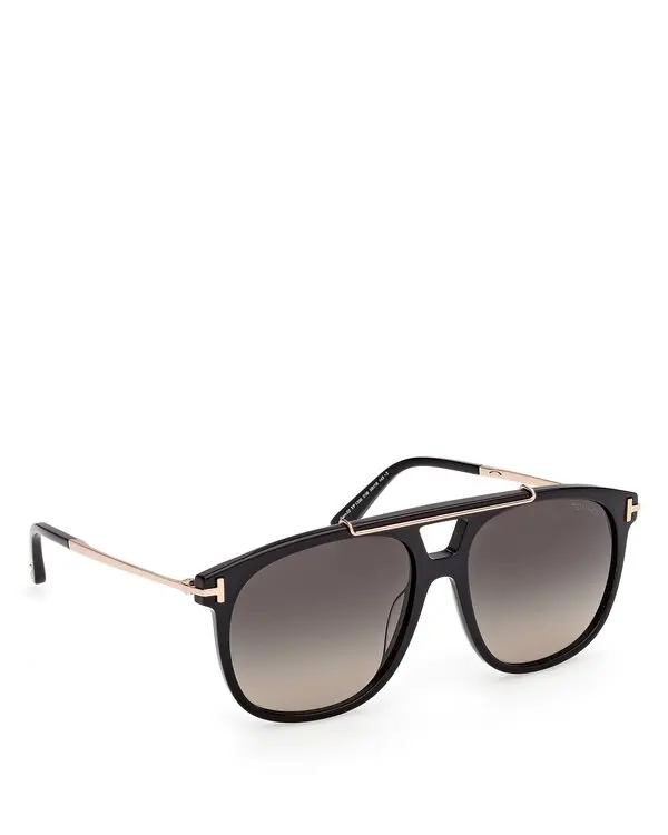 TOM FORD Sam Navigator 58mm Sunglasses