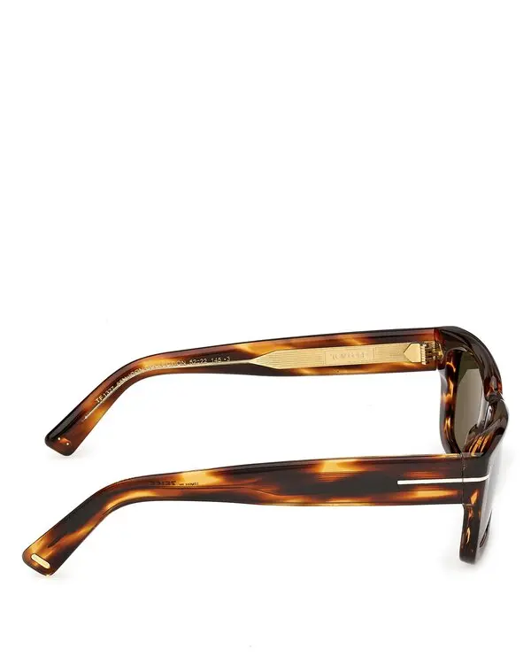 TOM FORD Rectangular Sunglasses, 52mm