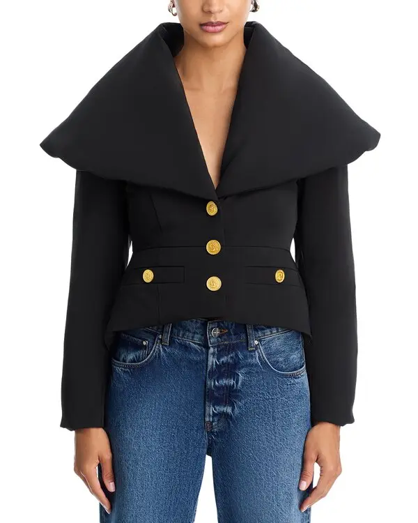 L'Agence Pippa High Collar Blazer