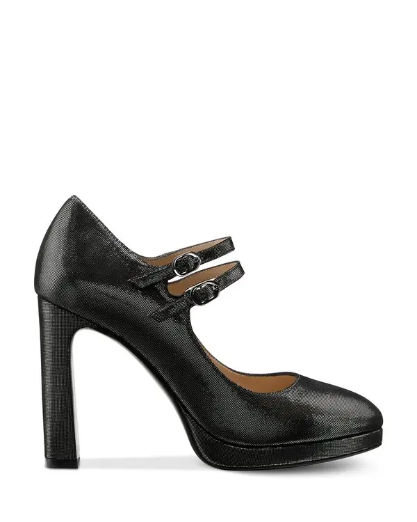 STUART WEITZMAN Babette Platform Pumps - Gunmetal