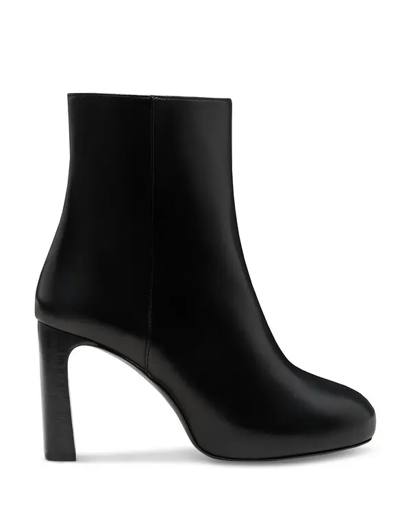 STUART WEITZMAN Babette Platform Booties - Black
