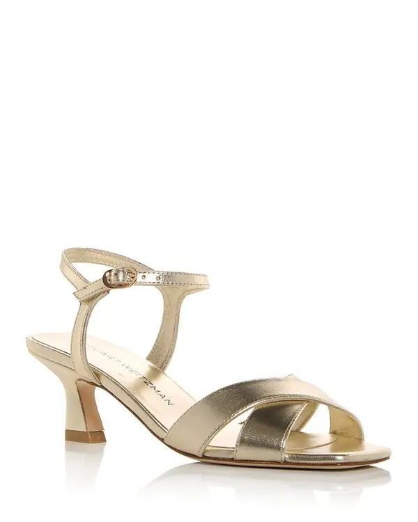 STUART WEITZMAN Vinnie Sandal - Light Gold