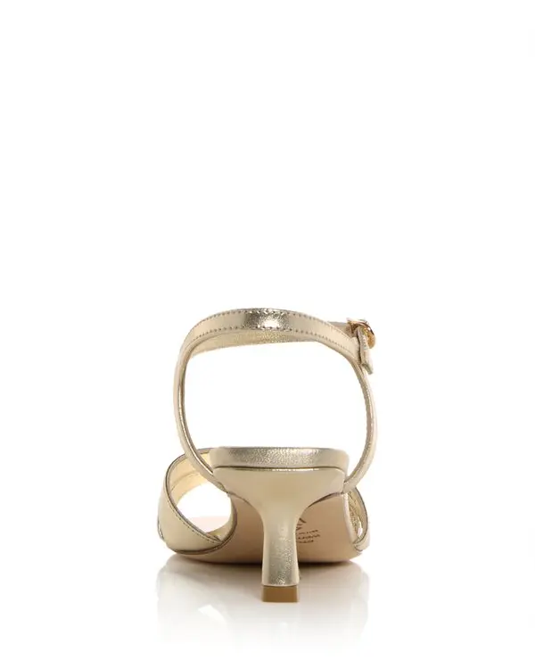 STUART WEITZMAN Vinnie Sandal - Light Gold