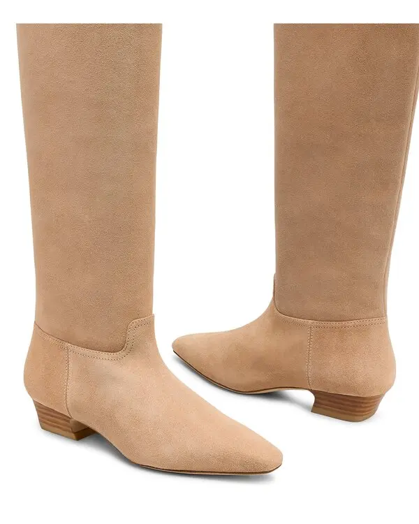 STUART WEITZMAN Stassi Boots - New Camel