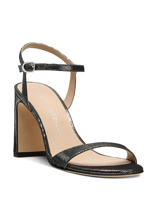 STUART WEITZMAN Babette 85 Sandals - Silver
