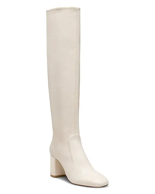STUART WEITZMAN Lucie 75 Boots - Cream