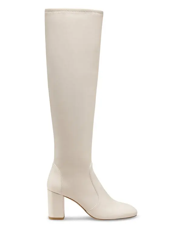 STUART WEITZMAN Lucie 75 Boots - Cream