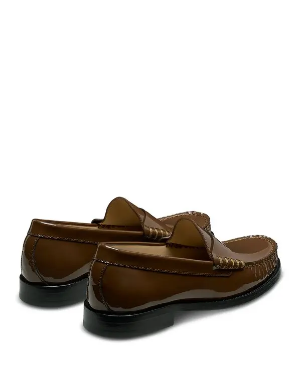 STUART WEITZMAN Lottie Loafer Flats - Walnut