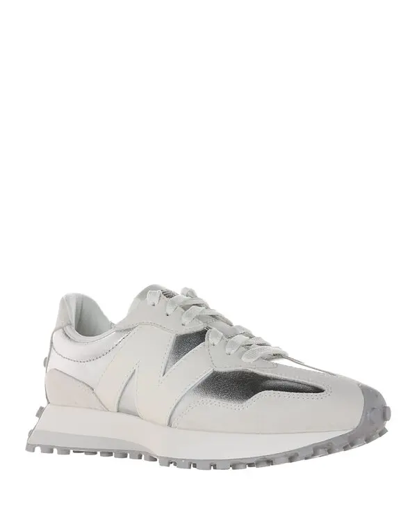 NEW BALANCE 327 Athletic Sneakers - Silver