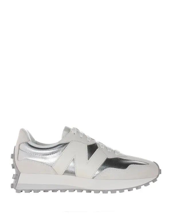 NEW BALANCE 327 Athletic Sneakers - Silver