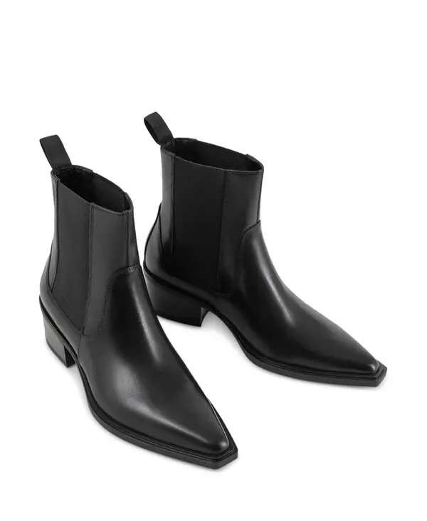 VAGABOND SHOEMAKERS Kelsey Leather Ankle Boots - Black