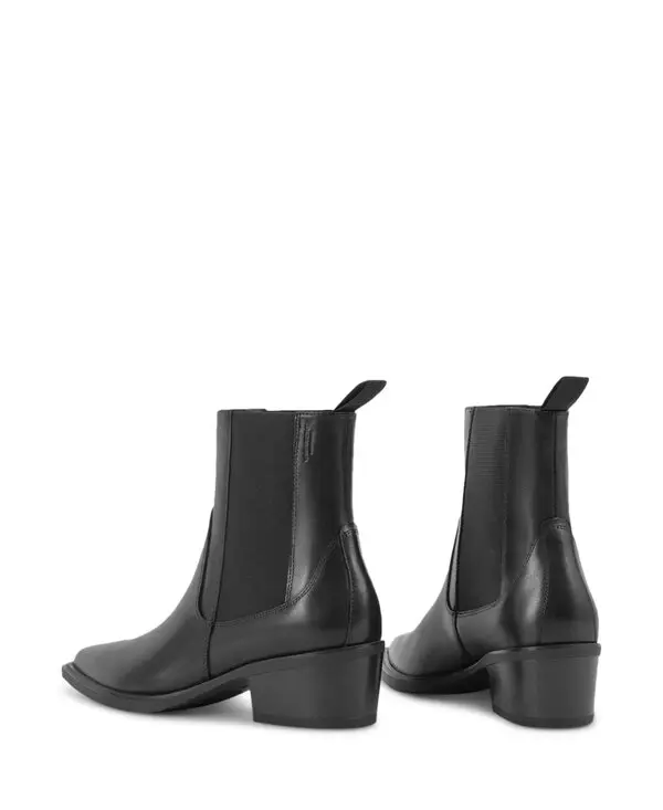 VAGABOND SHOEMAKERS Kelsey Leather Ankle Boots - Black