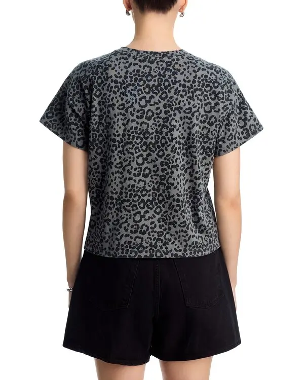 Rag & Bone Kelly Leopard Boxy Tee