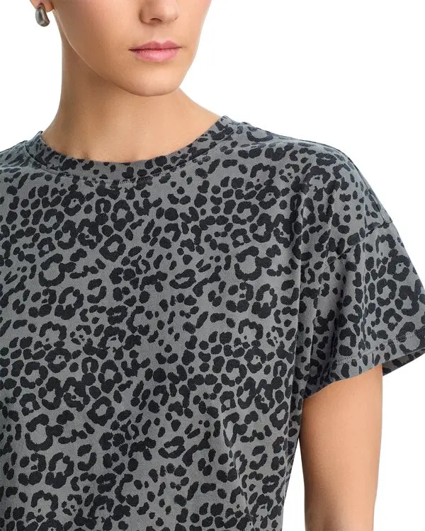Rag & Bone Kelly Leopard Boxy Tee