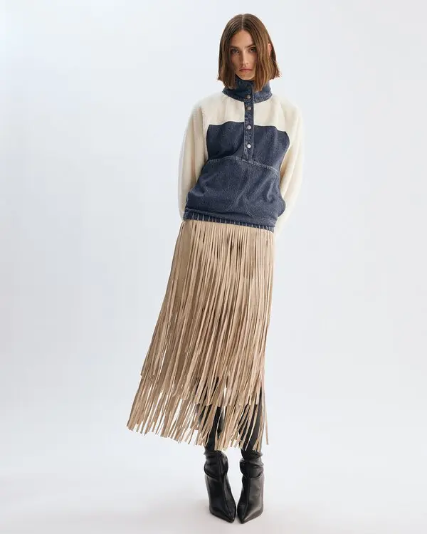 Rag & Bone Miramar Fleece Pullover - Almda