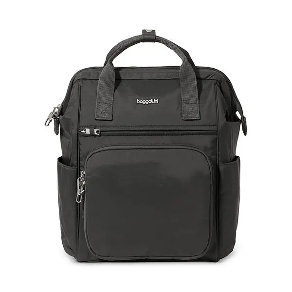 BAGGALLINI The Travel Smart Edit Securtex Anti-theft Windsor Backpack - Charcoal