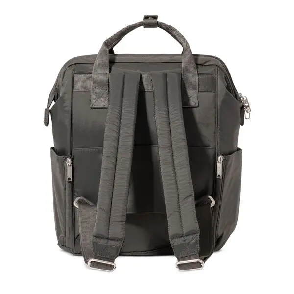 BAGGALLINI The Travel Smart Edit Securtex Anti-theft Windsor Backpack - Charcoal