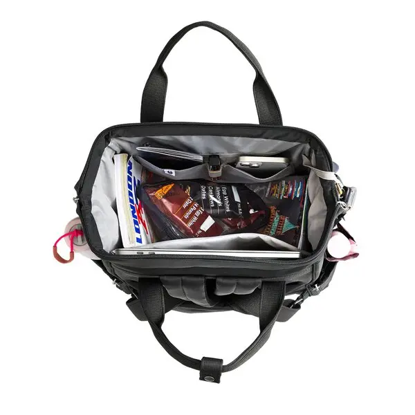 BAGGALLINI The Travel Smart Edit Securtex Anti-theft Windsor Backpack - Charcoal