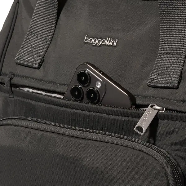 BAGGALLINI The Travel Smart Edit Securtex Anti-theft Windsor Backpack - Charcoal