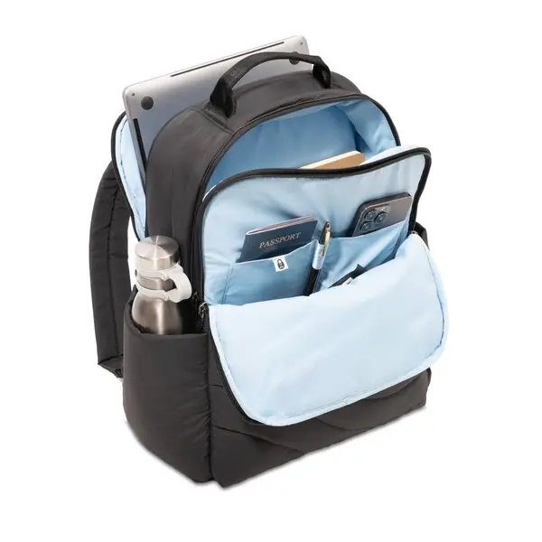 BAGGALLINI Set Wave Backpack - Black Wave Puff