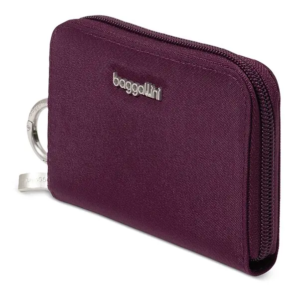 BAGGALLINI The Jet Set Edit Deluxe Card Case - Mulberry