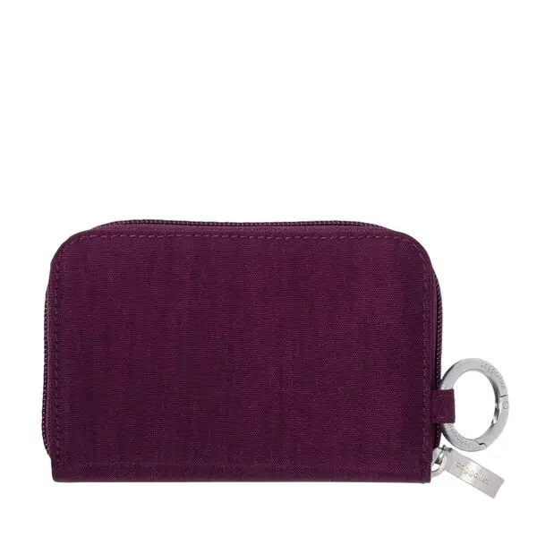 BAGGALLINI The Jet Set Edit Deluxe Card Case - Mulberry