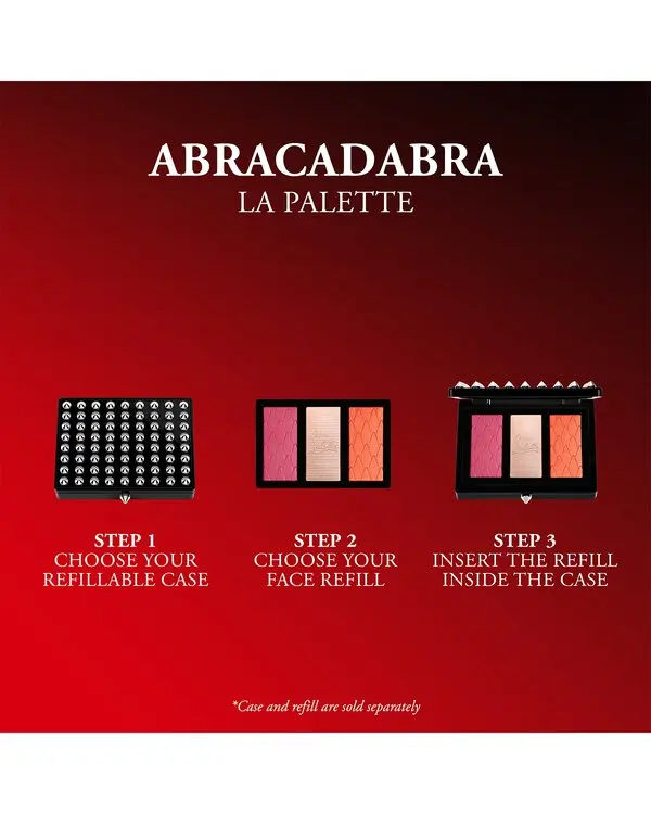CHRISTIAN LOUBOUTIN Abracadabra La Palette Refillable Case - Red Case