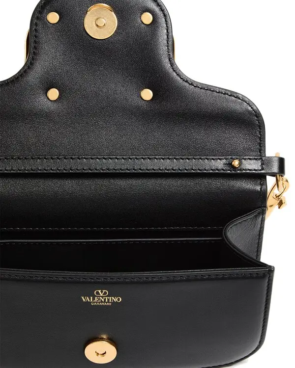 Valentino Garavani Loco Small Vlogo Shoulder Bag - Black