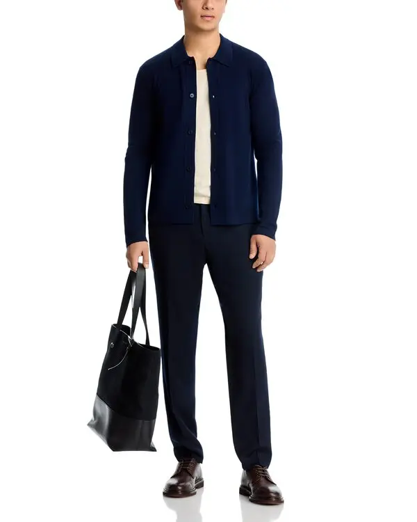Michael Kors Merino Wool Cardigan - Midnight