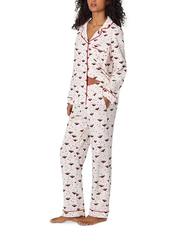 BEDHEAD PAJAMAS Long Sleeve Pajama Set - Espresso Kisses