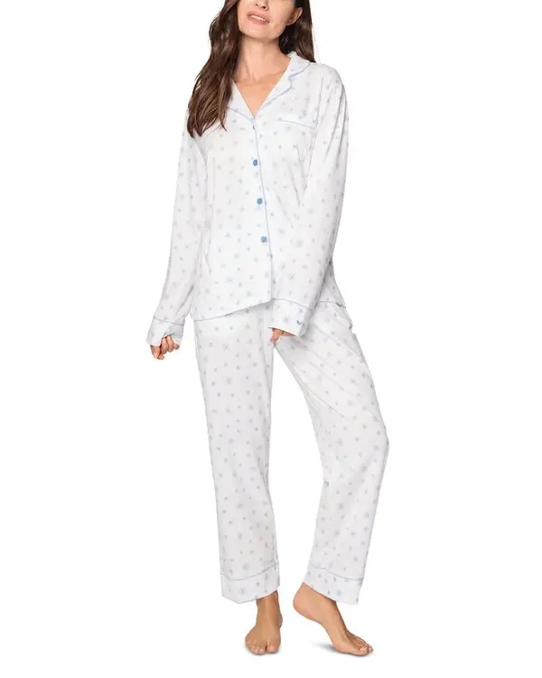 PETITE PLUME Periwinkle Wonderland Pima Pajama Set